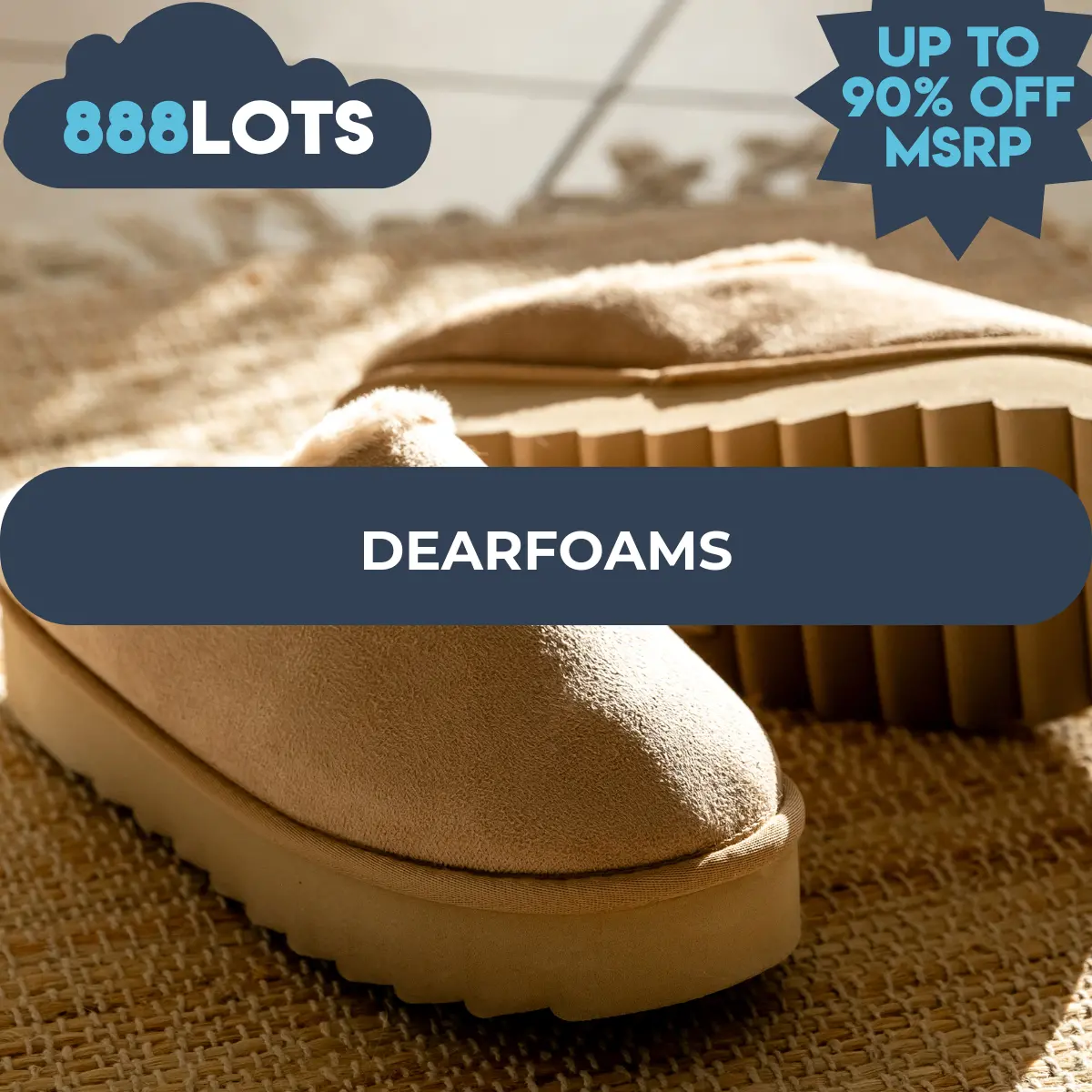 Dearfoams Wholesale – Slippers, Footwear & Liquidation Deals for Retailers